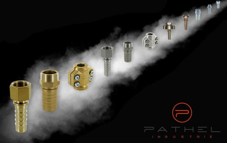 Pathel Industrie tient en stock une large gamme de raccords vapeur